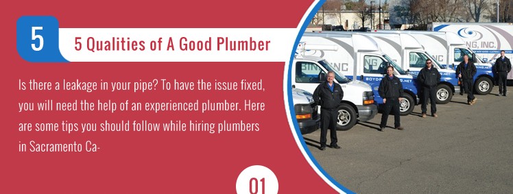 Infographic: 4 Distinctive Qualities of A Good Plumber - Boyd Plumbing